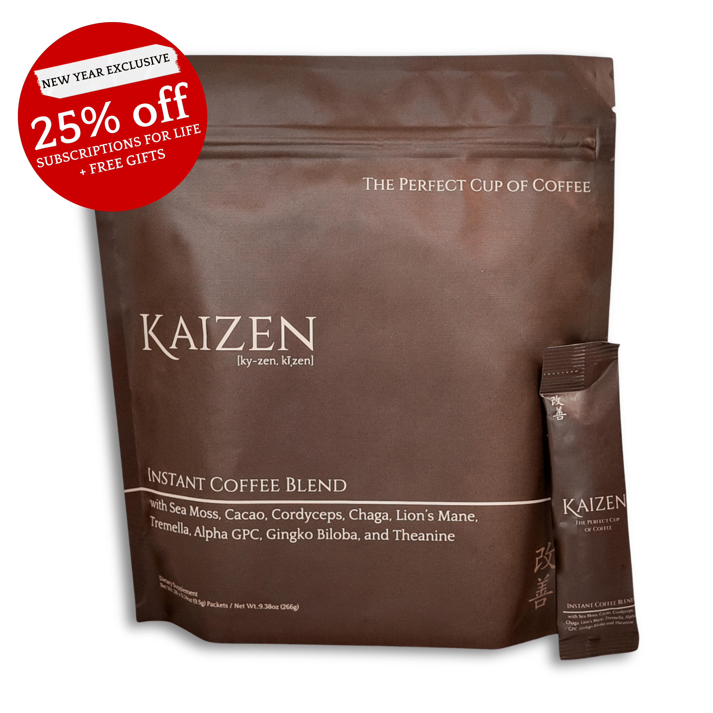 Kaizen Coffee | Best Tasting Premium Mushroom, Nootropic and Sea Moss ...